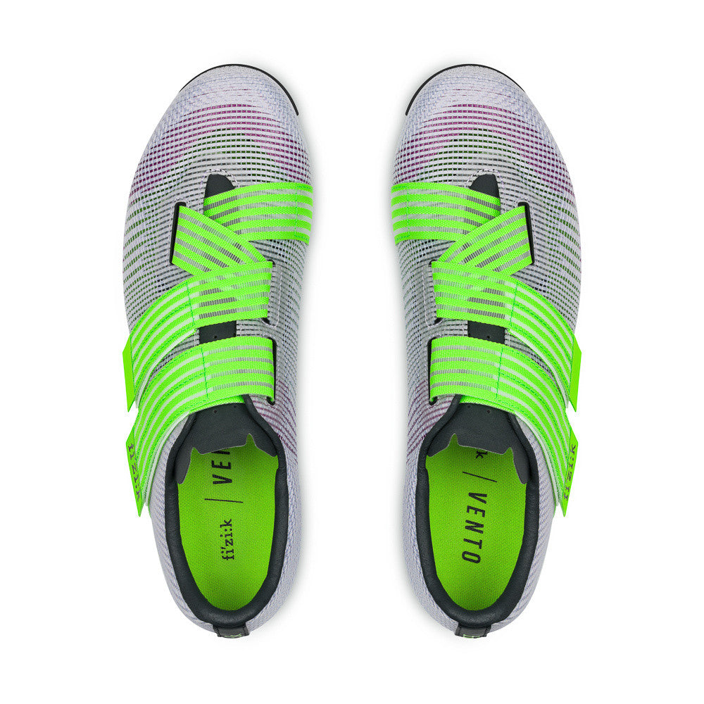Vento Powerstrap Aeroweave Light Violet / Neon Green - Fizik